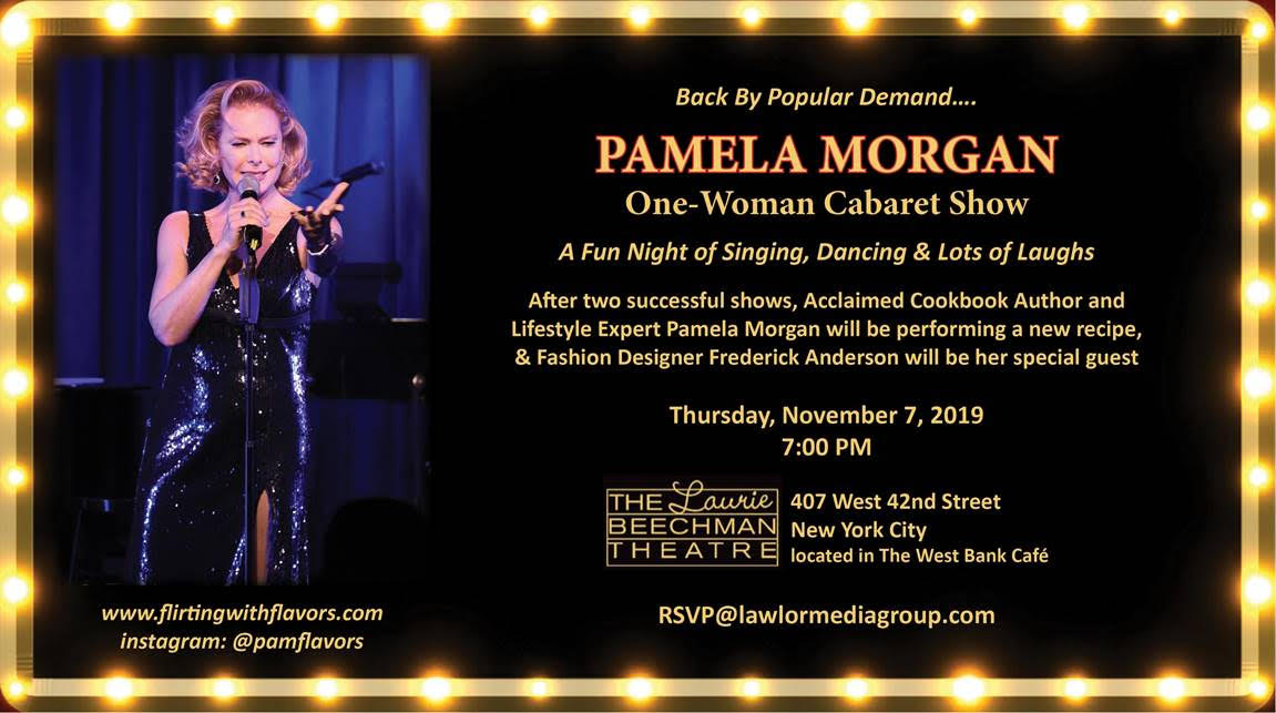 Back By Popular Demand… Pamela Morgan’s One-Woman Cabaret Show ...
