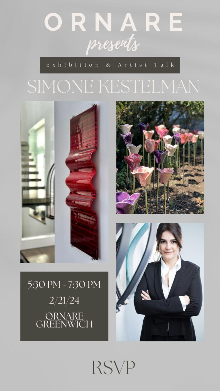 Ornare Presents: Artist Talk and Exhibition with Simone Kestelman ...